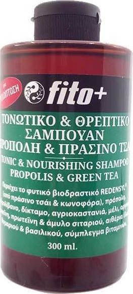 Fito+ Tonic & Nourishing Shampoo Propolis & Green Tea 300ml | Drugandrop